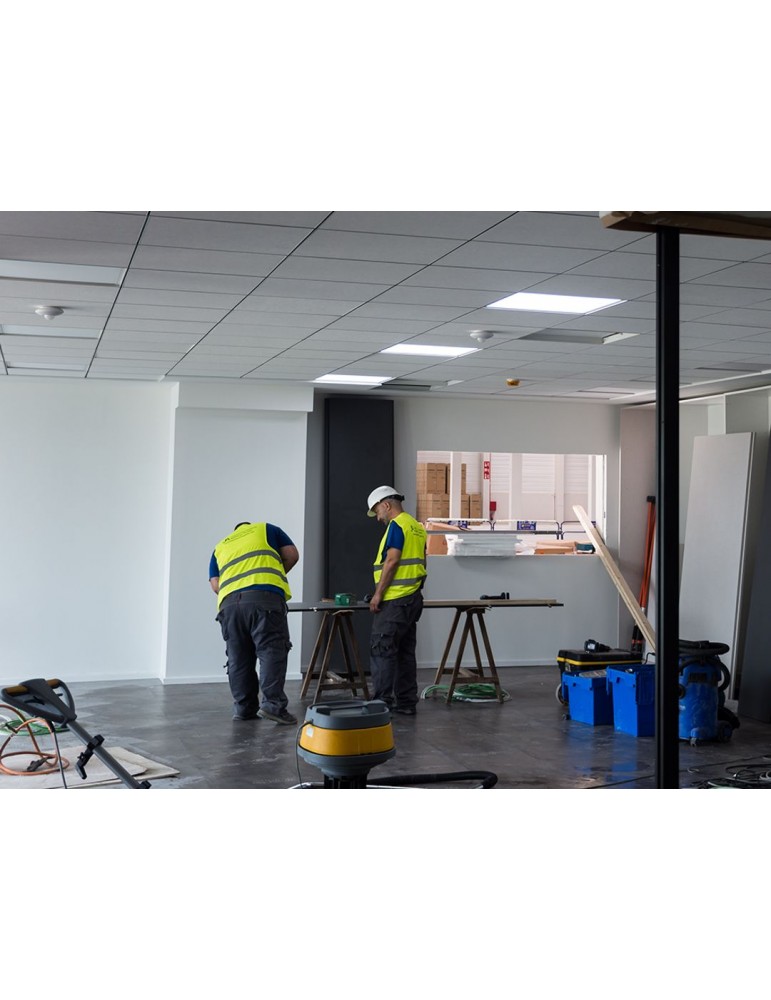 Installation entrepôt logistique VIII – High bay LED et projecteurs LED ...