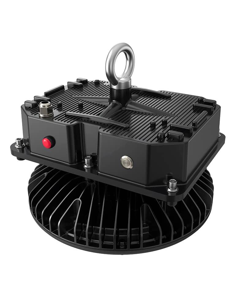 LED luminaire with 8W emergency light: efficient and safe lighting.