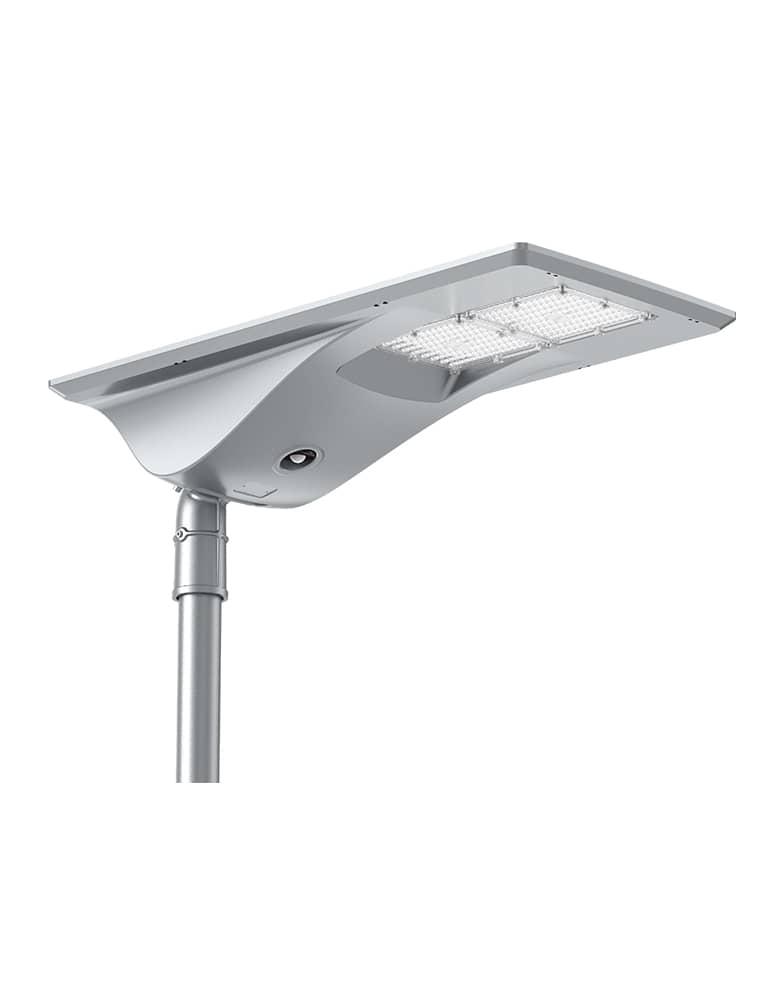 LED solar street lamp with 200lm/W, market leading light efficiency