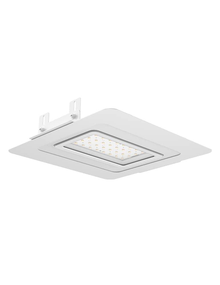 Recessed Lighting Gas Station LED Canopy Lights For Gas Stations