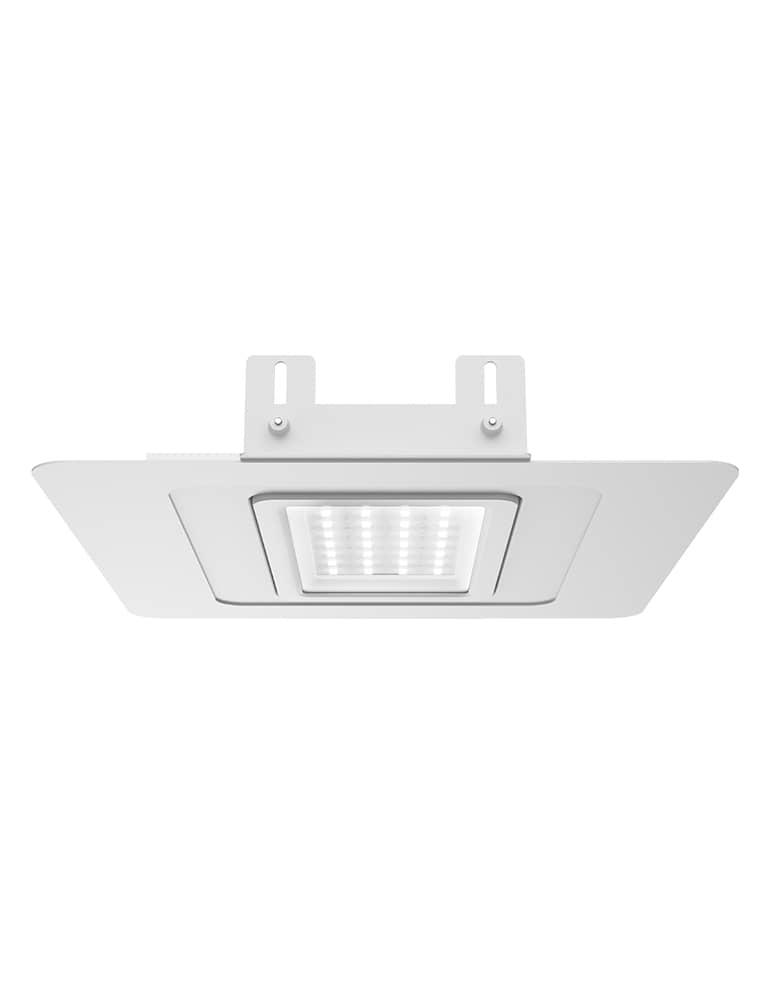 LED Canopy Light: Lighting for gas station canopies and false ceilings.