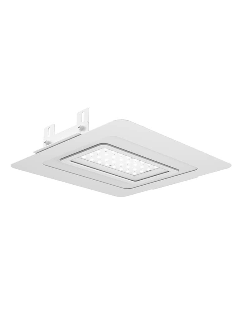 LED Canopy Light: Lighting for gas station canopies and false ceilings.